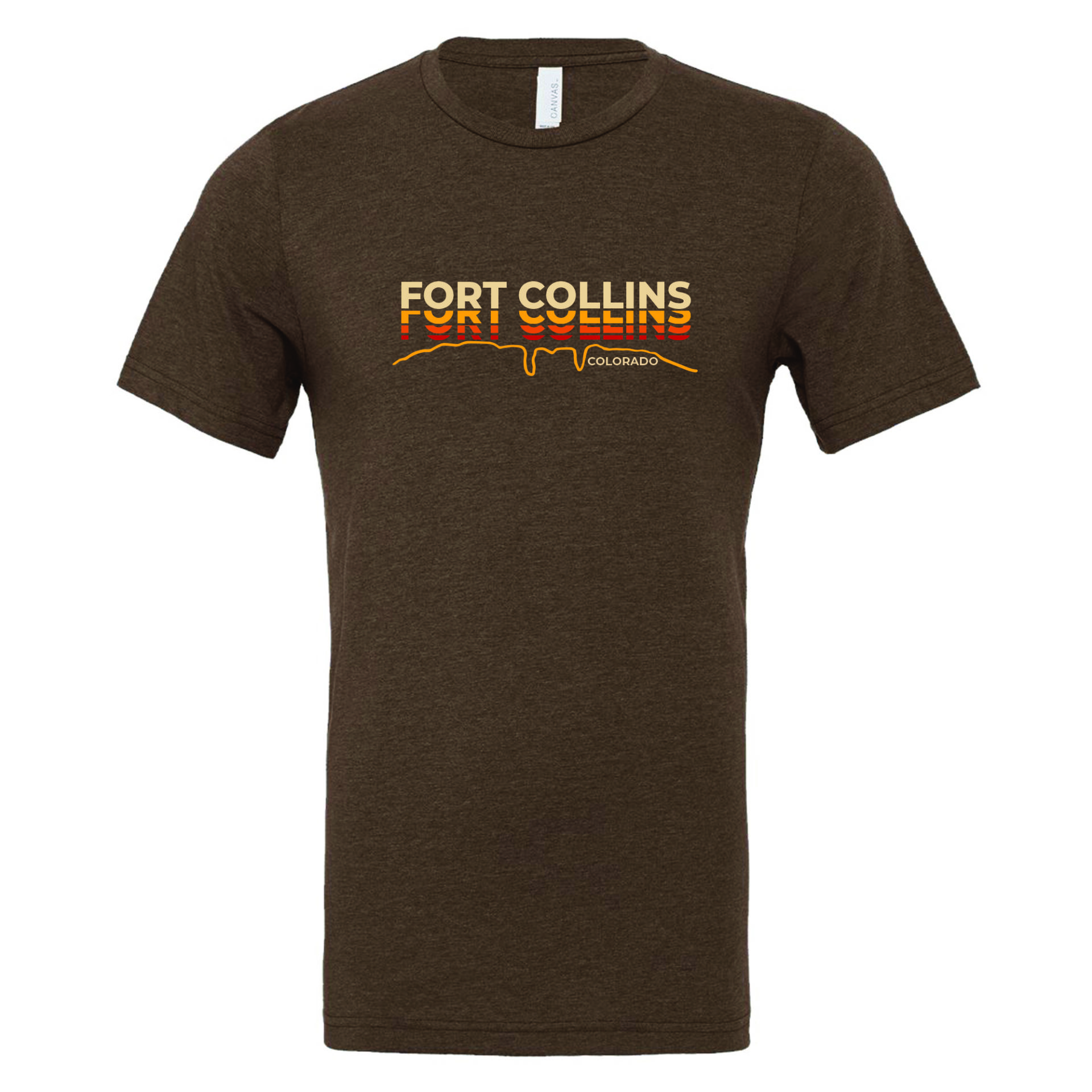 Sundown Retro Tee Around FoCo